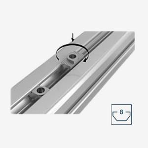 Tuerca Tee Martillo Galvanizada - M6-30 — Tornillos TOREC